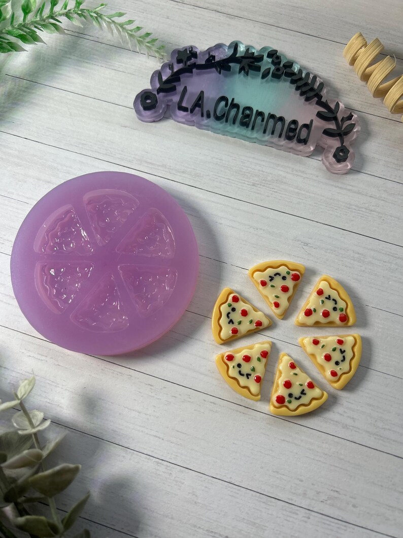 Miniature Pizza Silicone Mold - Etsy
