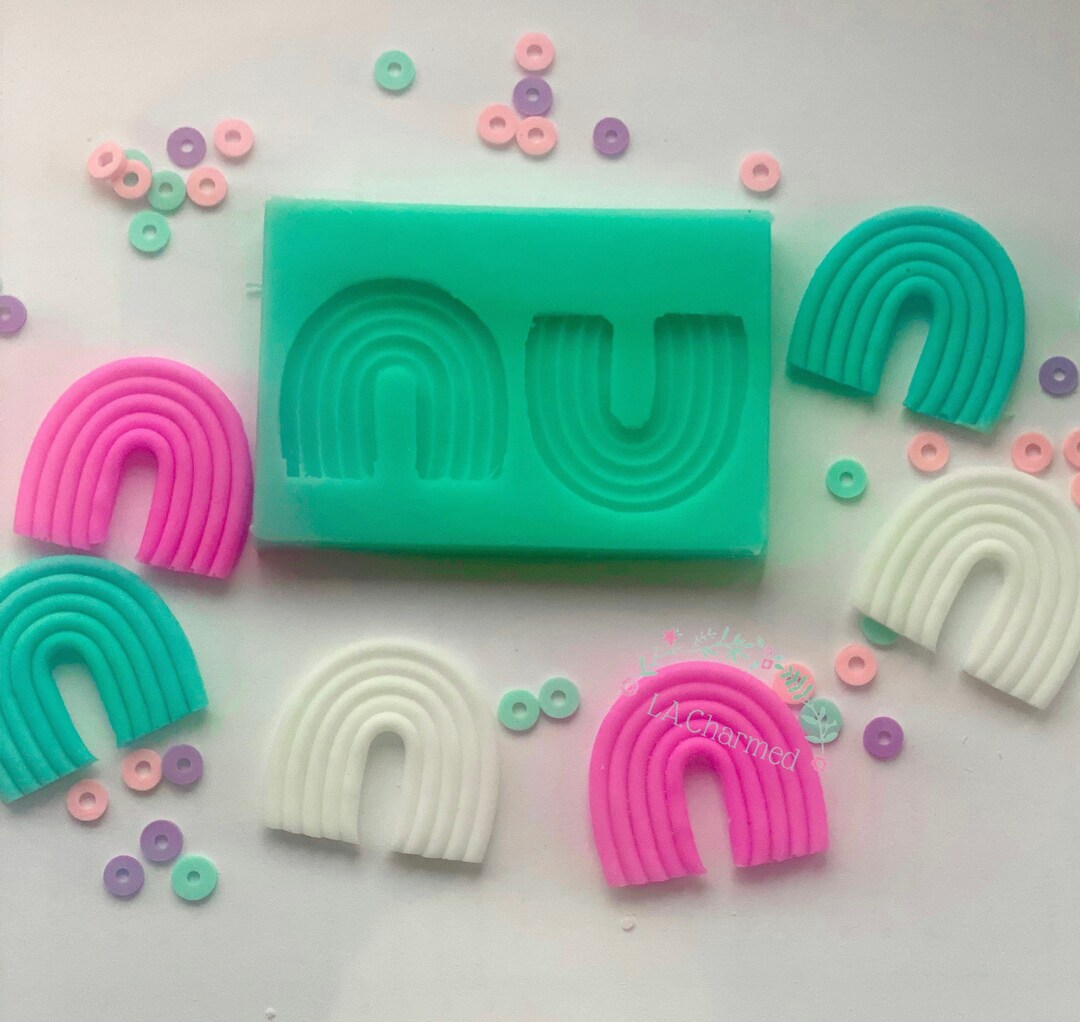 Boho Minimalist Rainbow Silicone Mold - Etsy
