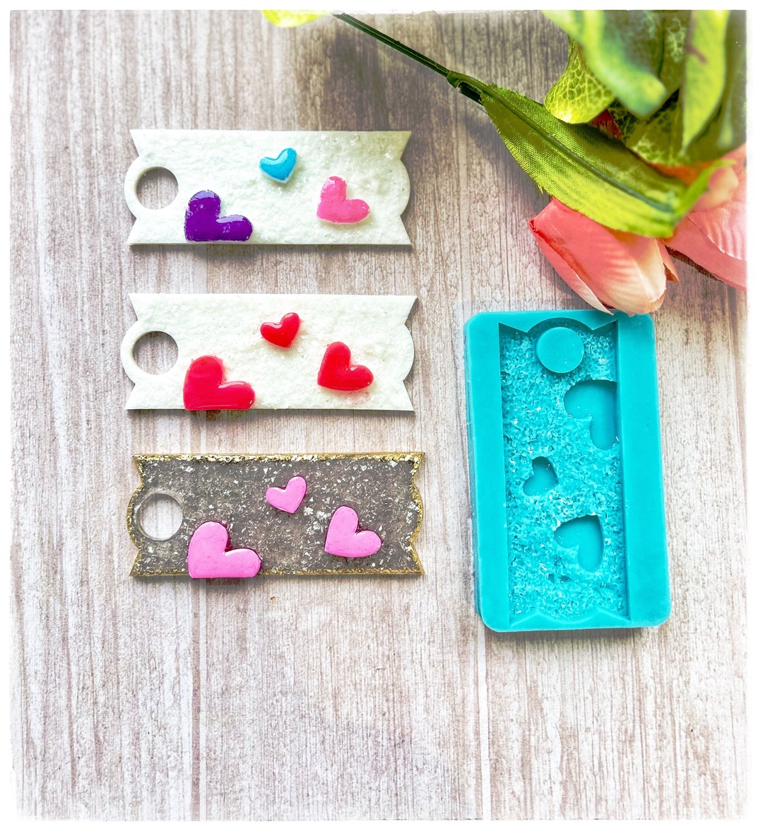 Adorable Heart Silicone Mold for Stanley Topper - 40oz Size - Etsy