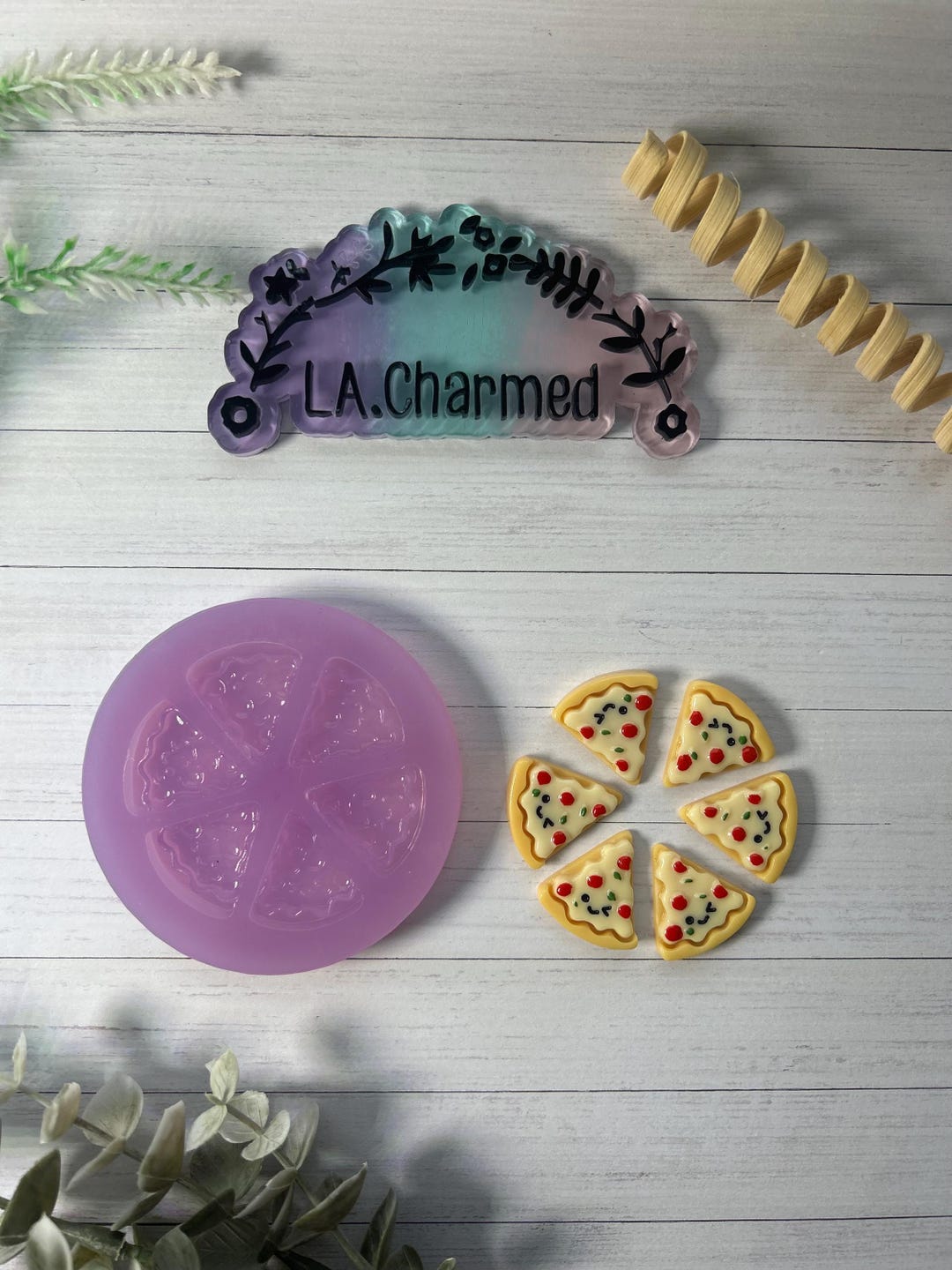 Miniature Pizza Silicone Mold - Etsy