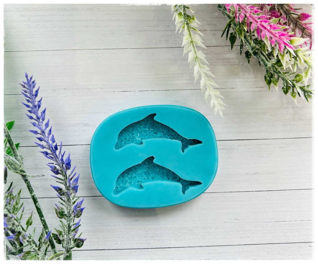 Druzy Dolphin Silicone Mold - Etsy