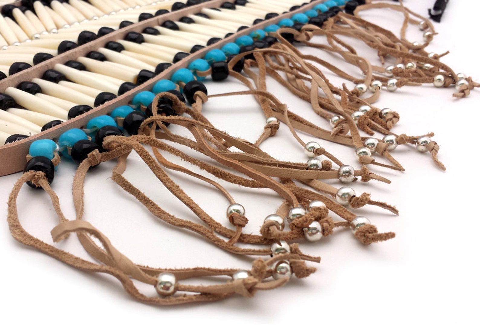 Handmade Large Buffalo Bone Hairpipe Beads Traditional Tribal - Etsy