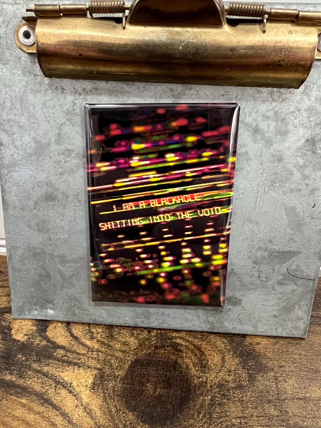 King Gizzard & the Lizard Wizard Fridge Magnet Han-tyumi Black Hole - Etsy