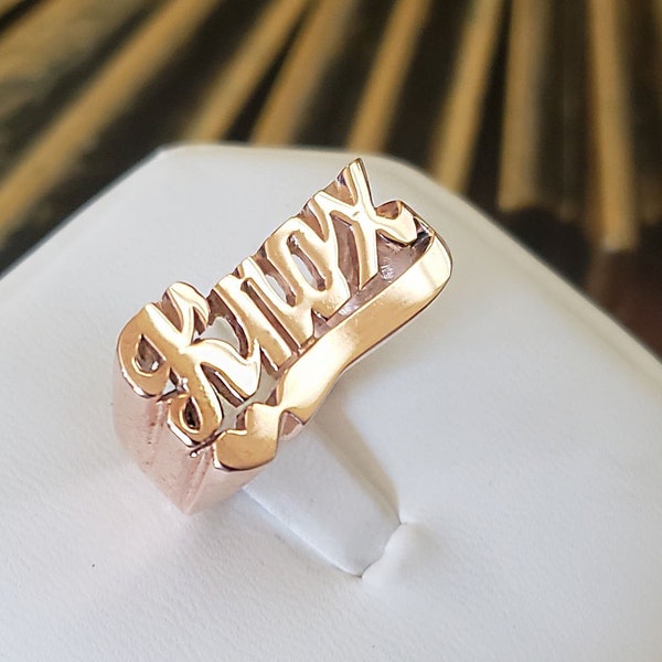 Word Ring - Etsy