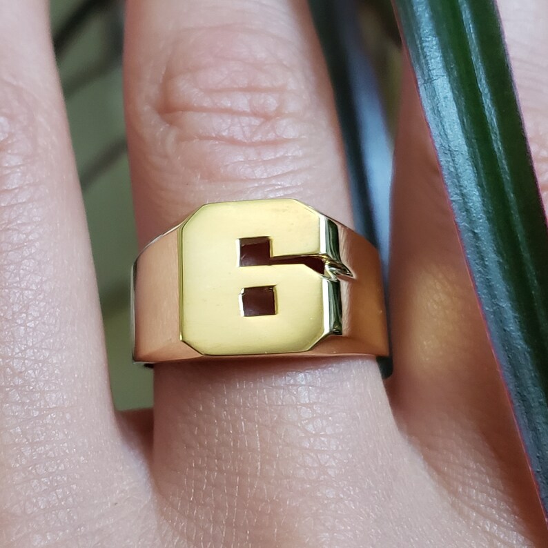 Unisex Name Ring Block Name Ring Script Unisex Gift Name - Etsy UK