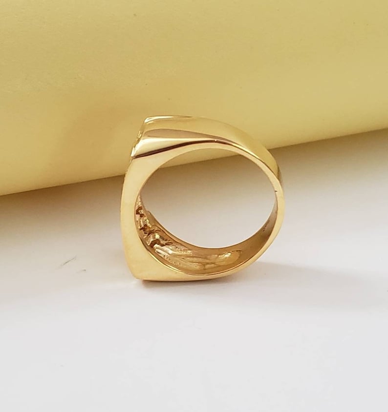 Name Ring Name Ring 14k Plated Gold Silver Name Ring Ladies - Etsy