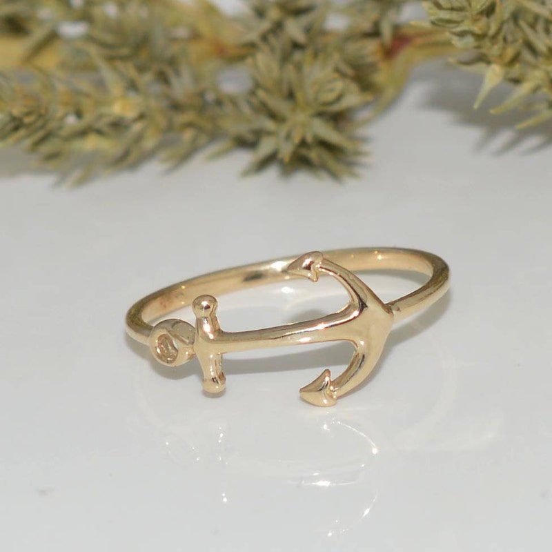 Anchor Ring - Etsy