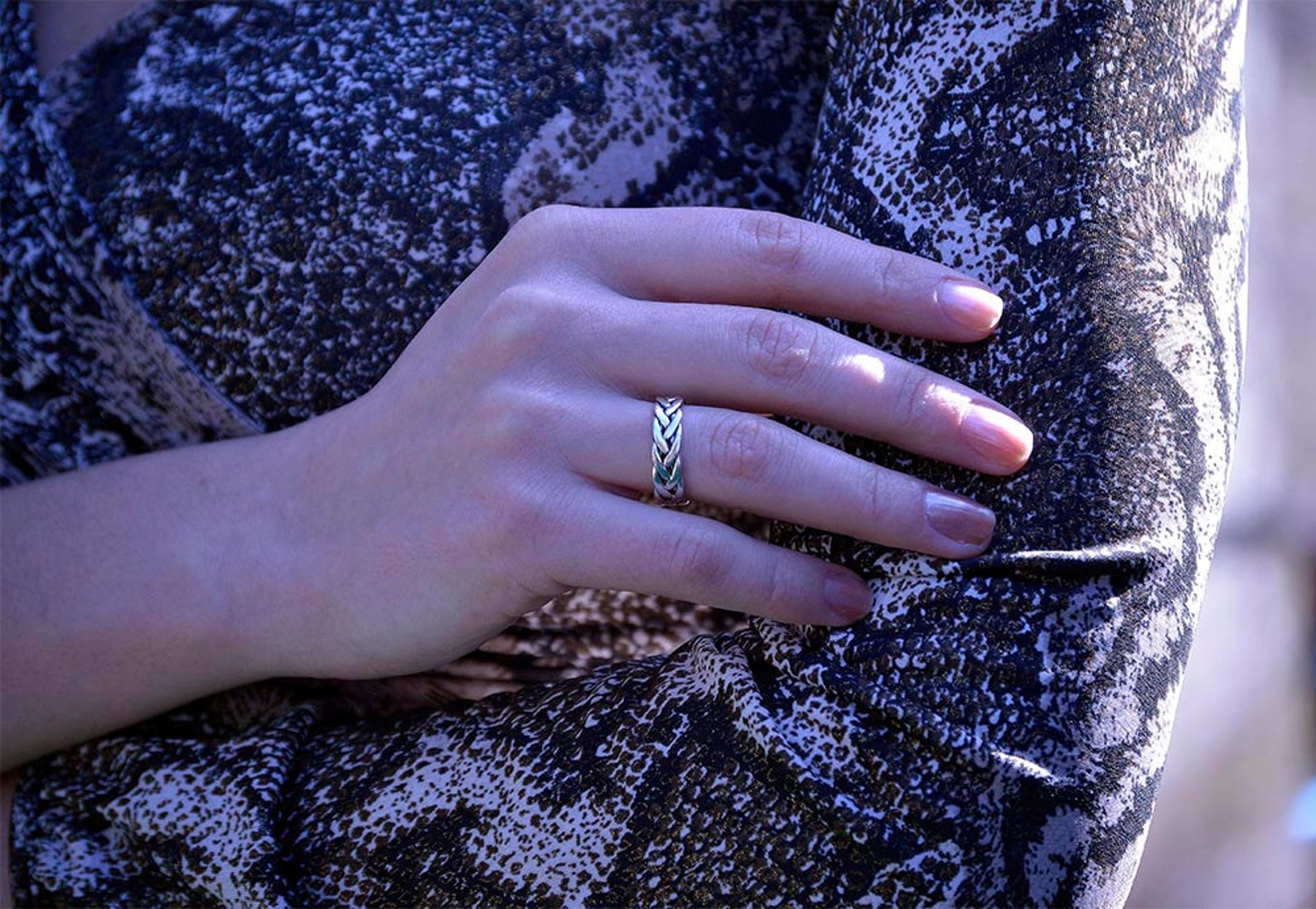 Celtic Eternity Ringpopular ASGARD Ringceltic Braided Knot - Etsy