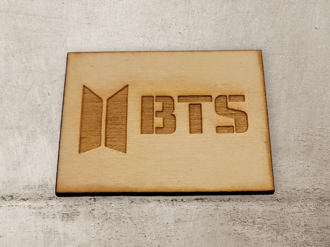 BTS Horizontal Wooden Magnet BTS Group BT21 Kpop Fan - Etsy