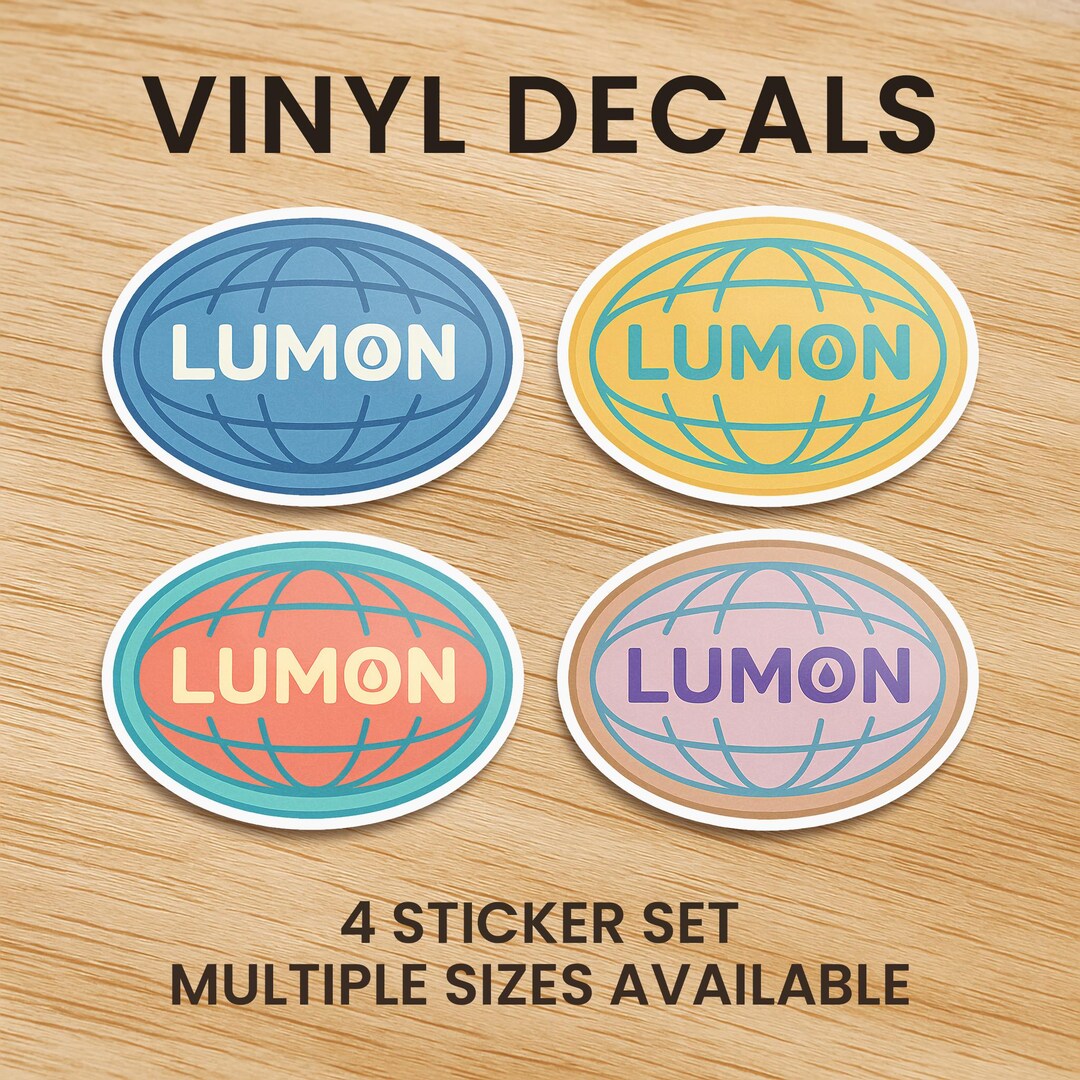 Severance TV Show Lumon Sticker Sheets, Cute Colorful Logo Design ...