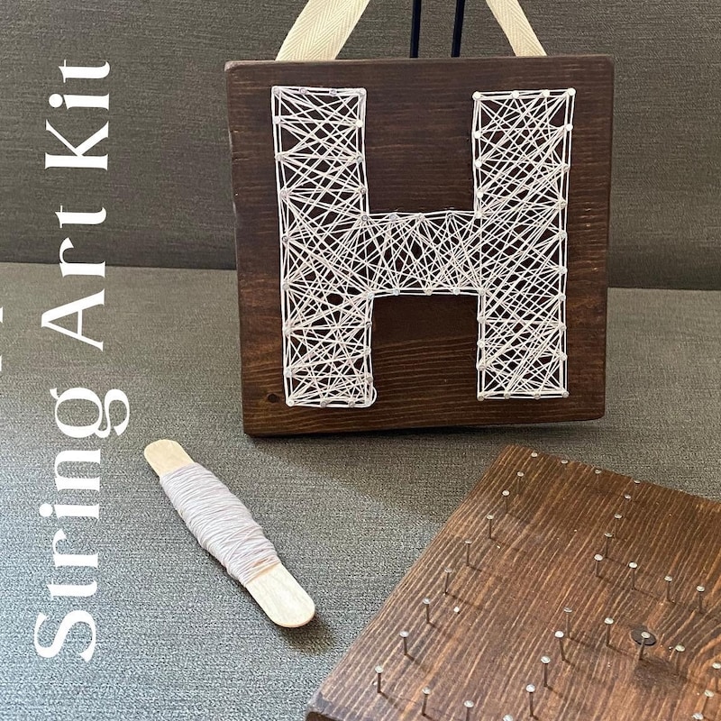 String Art Letters - Etsy