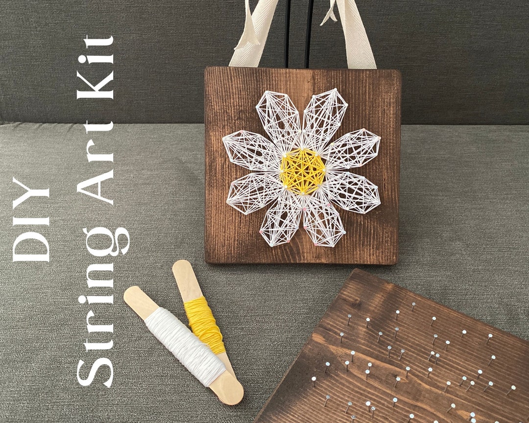 String Art Kit - Flower - Etsy