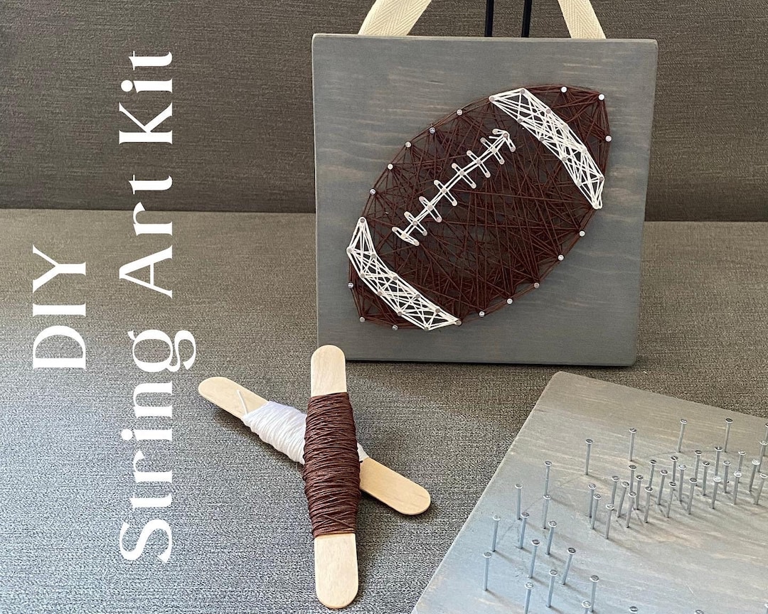 String Art Kit - Football - Etsy
