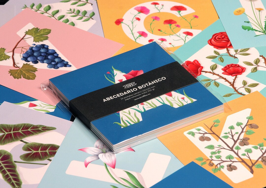 Botanical Illustration Letter Alphabet · Botanical Alphabet · 26 ...