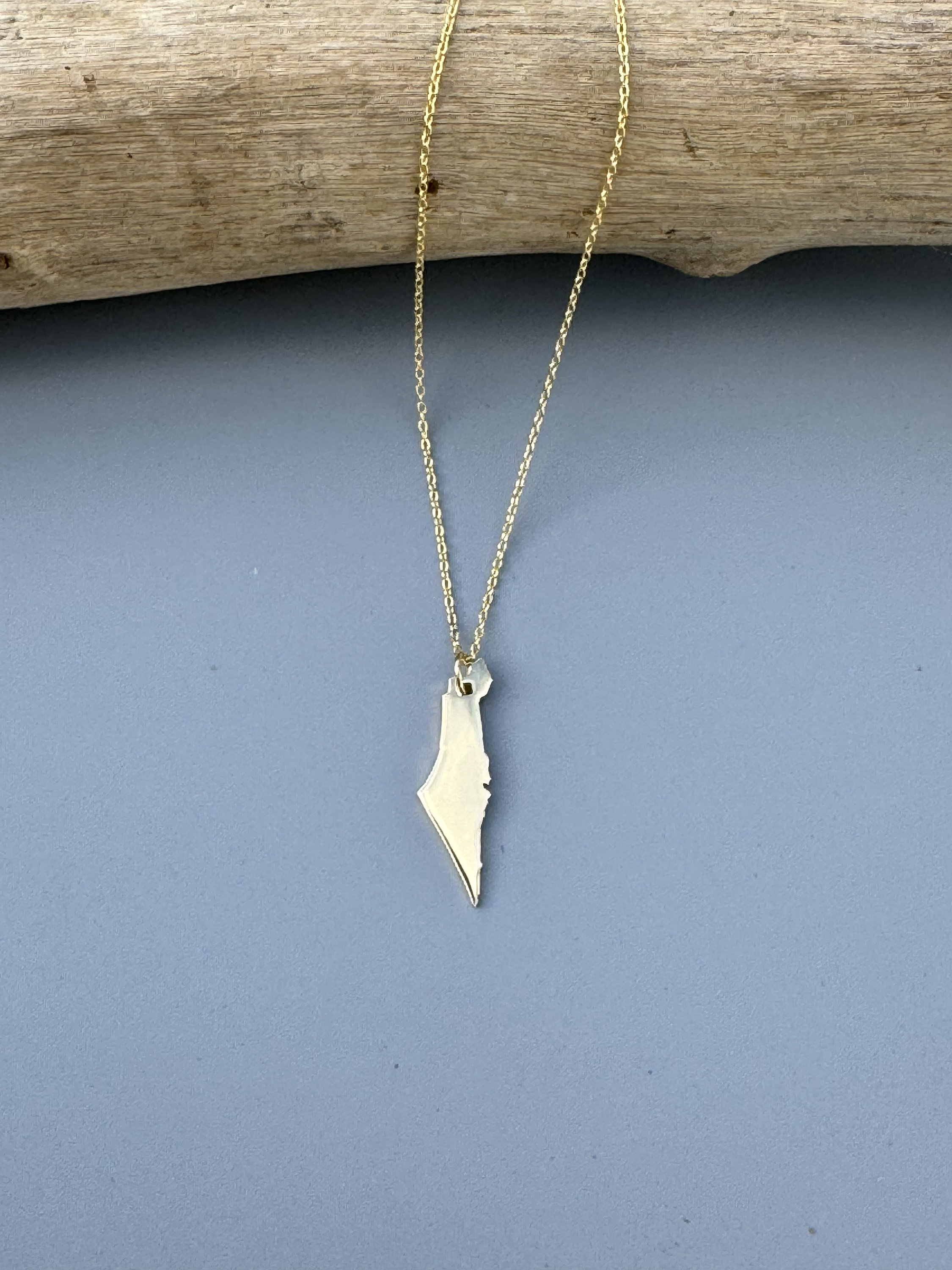 Map of Israel, Israel Map Necklace, Israel Pendant, Jewish State ...