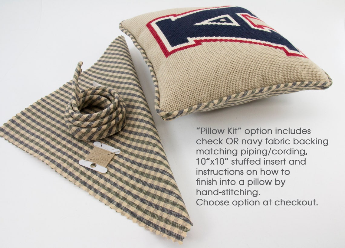 Needlepoint Kit Initial Letter Monogram Tapestry Kit - Etsy