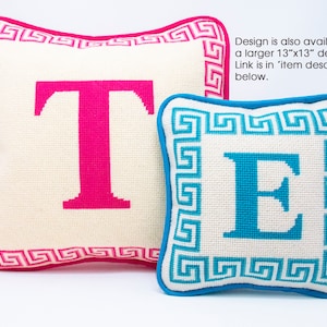 Initial Custom Needlepoint Kits, Small Size Beginner Needlepoint Kit 8 ...