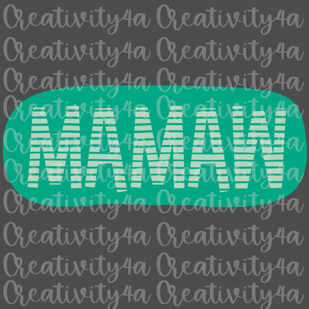 Winter Png, Christmas Png, Green Stripe Png, Text Png, Mamaw, Grandma ...