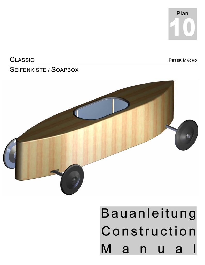 Soapbox Building Plan Classic - Soapbox Building Plan PDF Download - Etsy