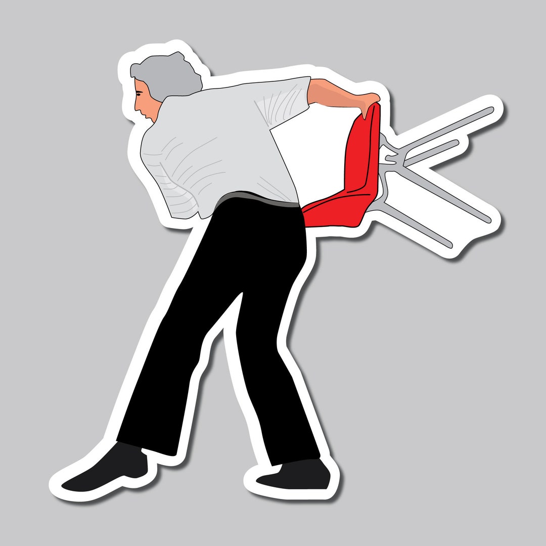 Throwing Chair Sticker, Chair Toss Champ Decal - 0719 - Etsy