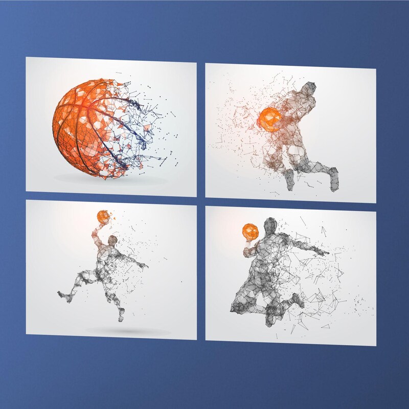 Basketball Wall Art - Etsy