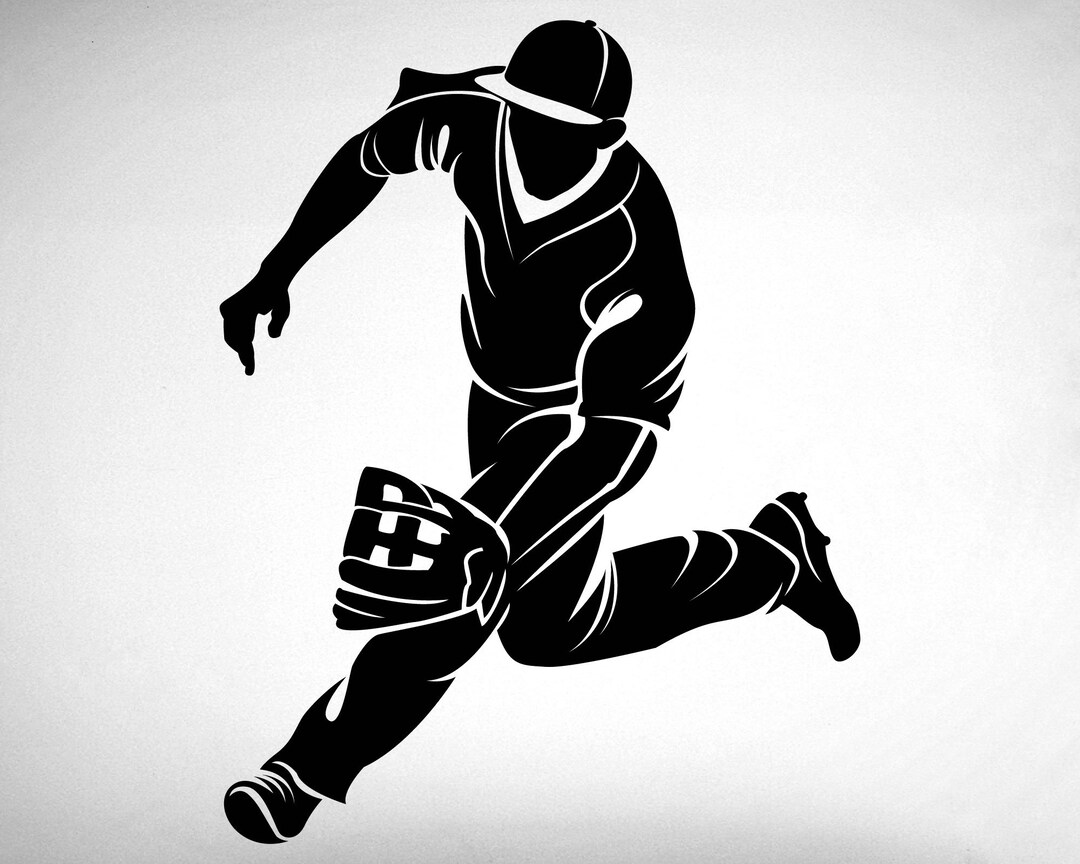 Boys Baseball Wall Decal - 0300 - No Name - Wall Decor - Glove ...