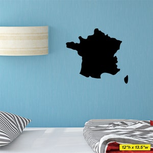 France Sticker - 0421 - Wall Decor - Europe - Map - Country Decal ...