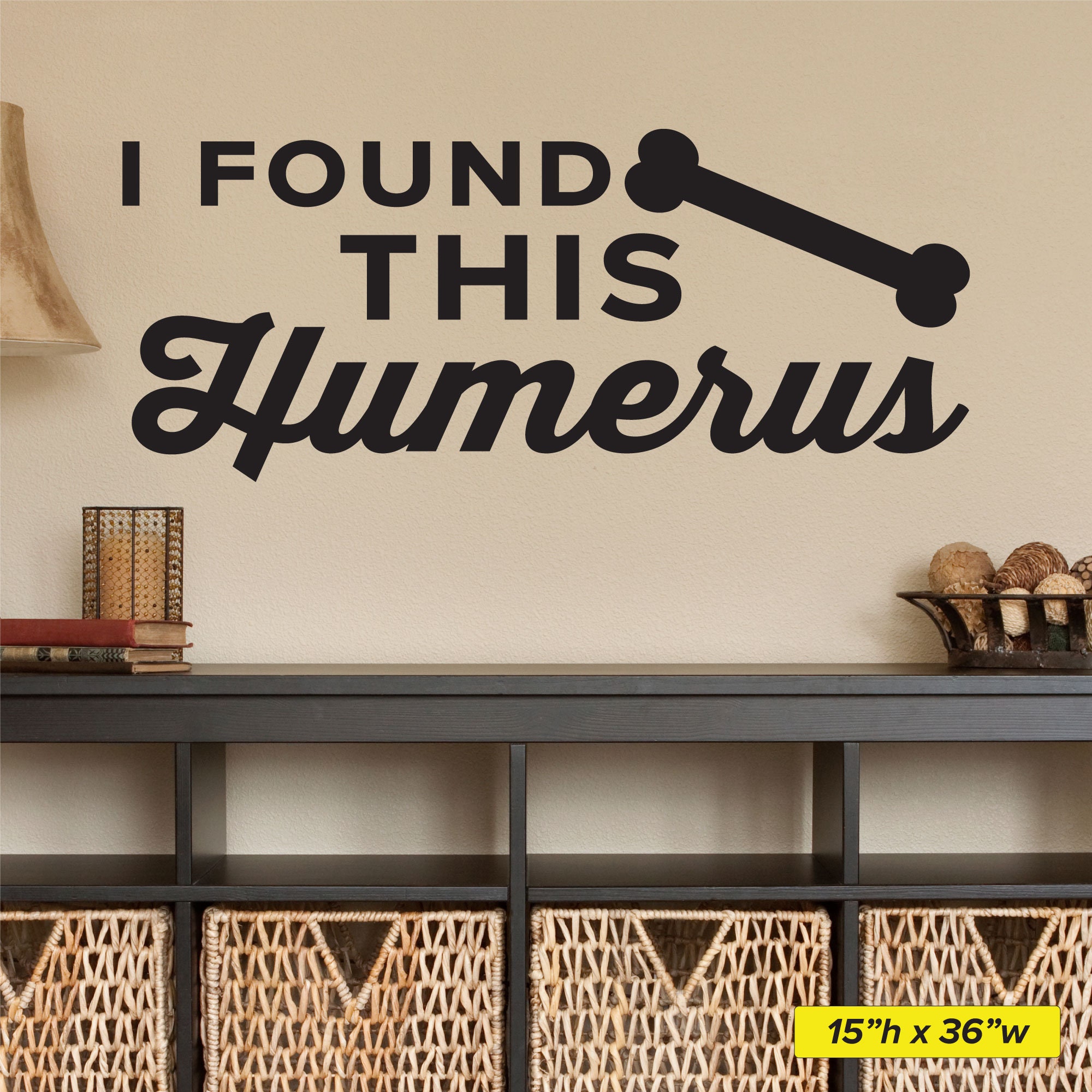 I Found This Humerus - 0364 - Home Decor - Wall Decor - Funny - Doctor ...
