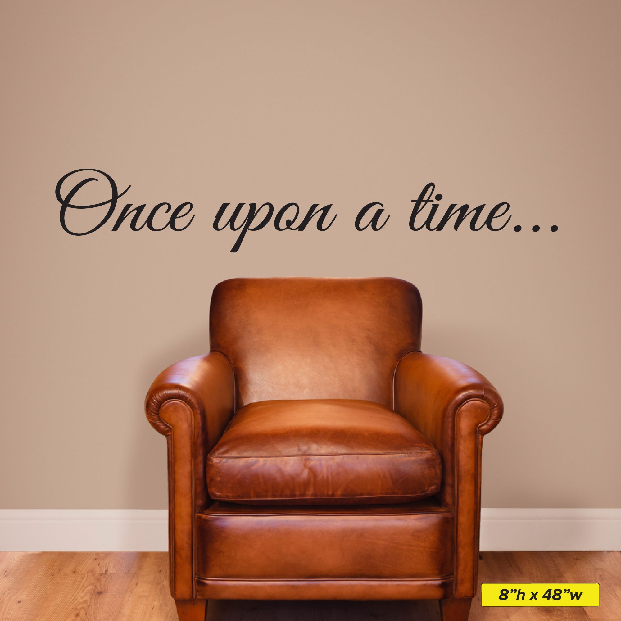 Once upon a time. 0174 Home Decor Wall Decor | Etsy