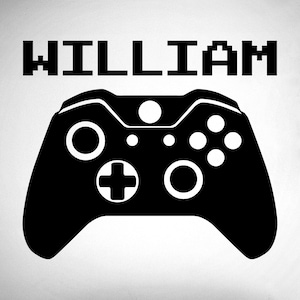Video Game Controller Wall Decal - 0306 - Gamer, Controller Decal - Etsy