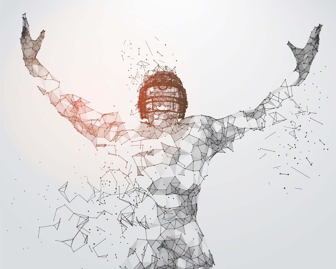 Digital Download Football Wall Art 4 Pack 8x10 Football | Etsy