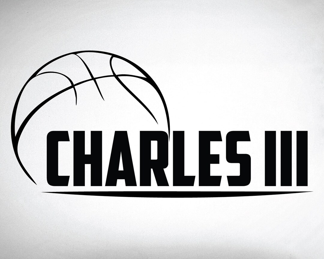 Custom Kids Basketball Name Wall Decal 0262 Personalized - Etsy