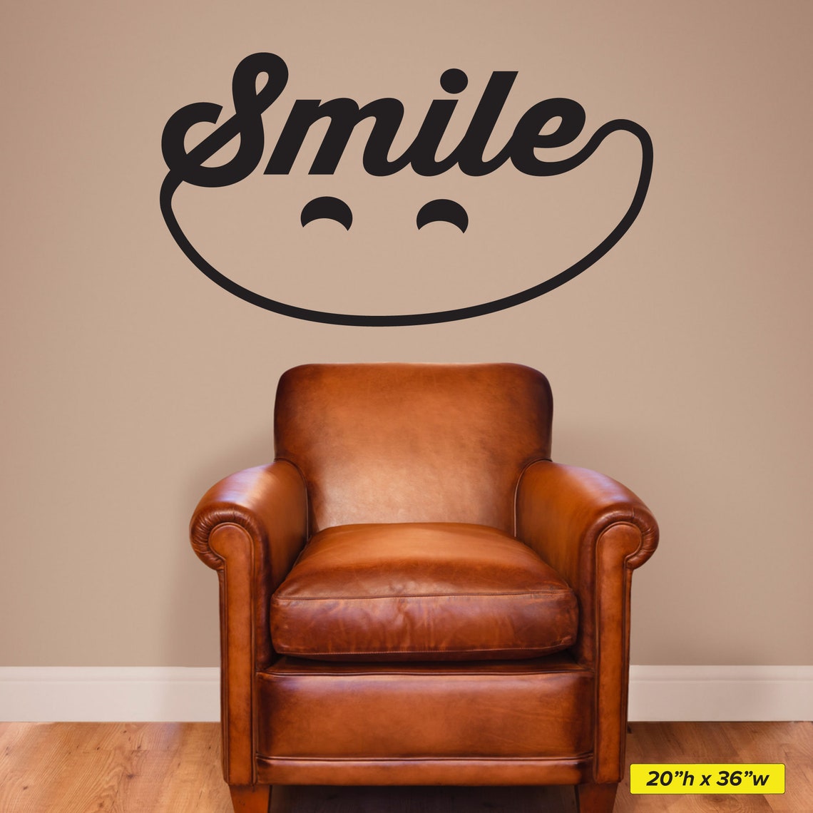 Smile Wall Decal: Dental Office Decor - 0340 - Etsy