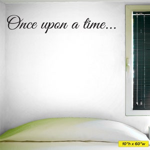 Once Upon a Time.- 0174- Home Decor - Wall Decor - Etsy