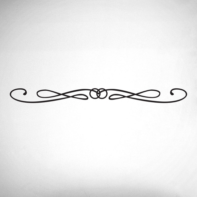 Black Decal Swirl - Etsy