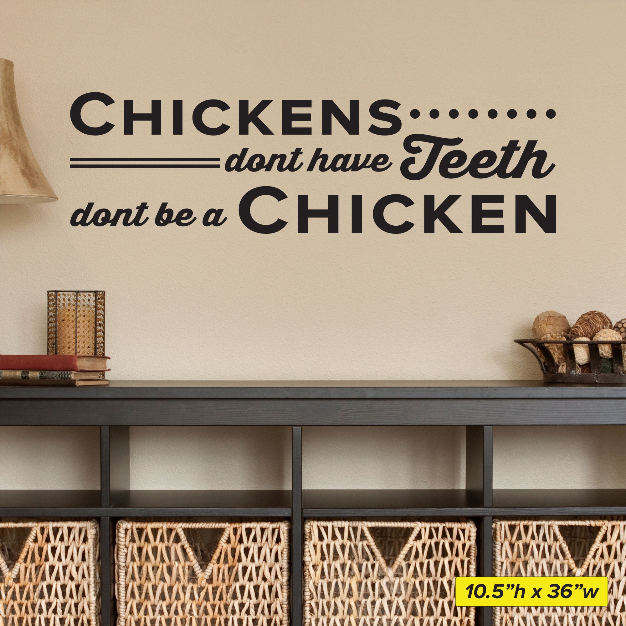 Chickens Don't Have Teeth, Don't Be a Chicken - 0355 - Dental Office ...