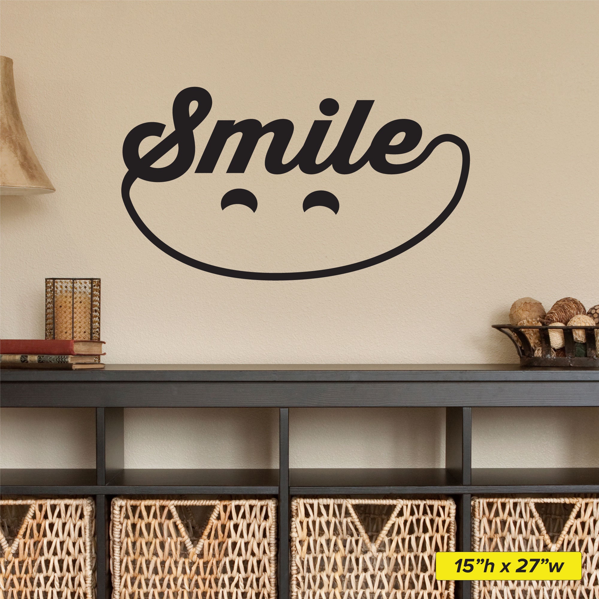 Smile Wall Decal 0340 Dental Office Wall Decal - Etsy