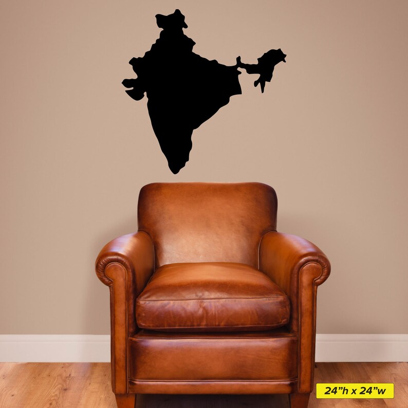 India Sticker 0420 Home Decor Wall Decor Bhārat | Etsy