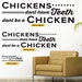 Chickens Don't Have Teeth, Don't Be a Chicken - 0355 - Dental Office ...
