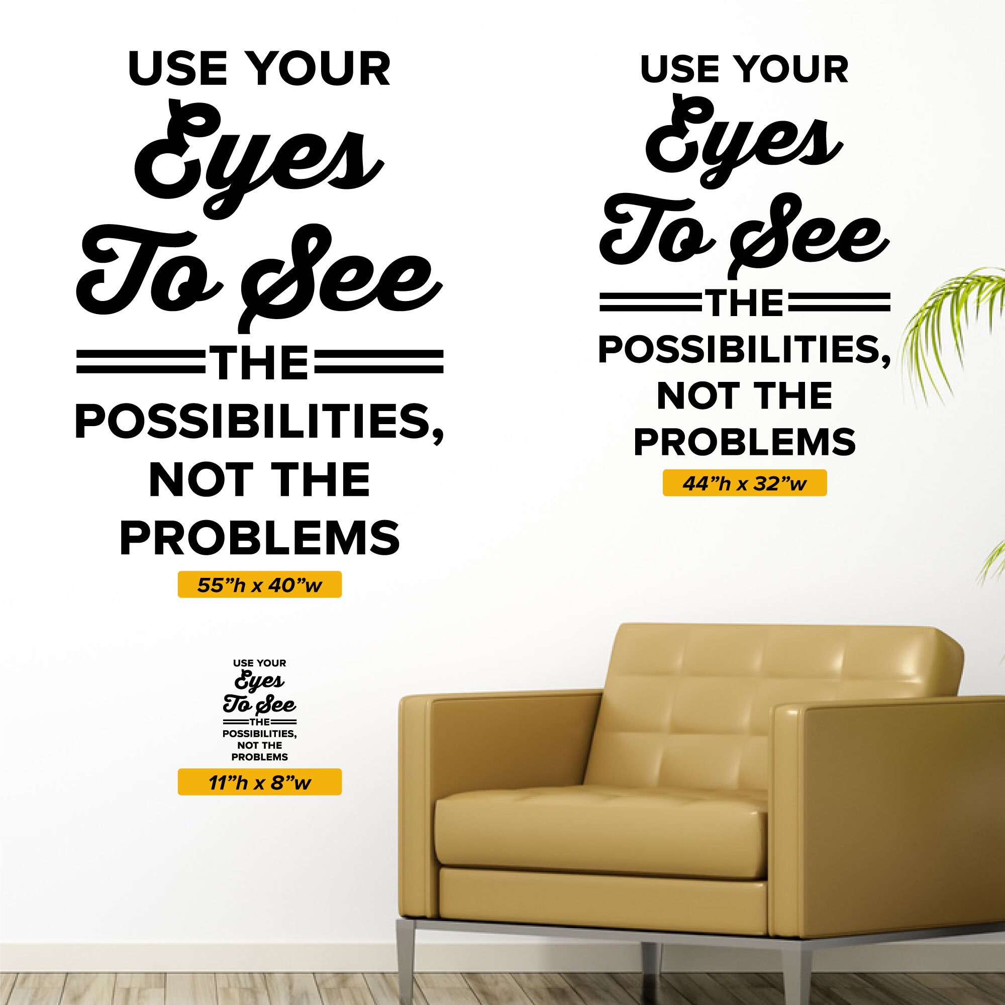 See the Possibilities Wall Decal 0506 Use Your Eyes to See | Etsy