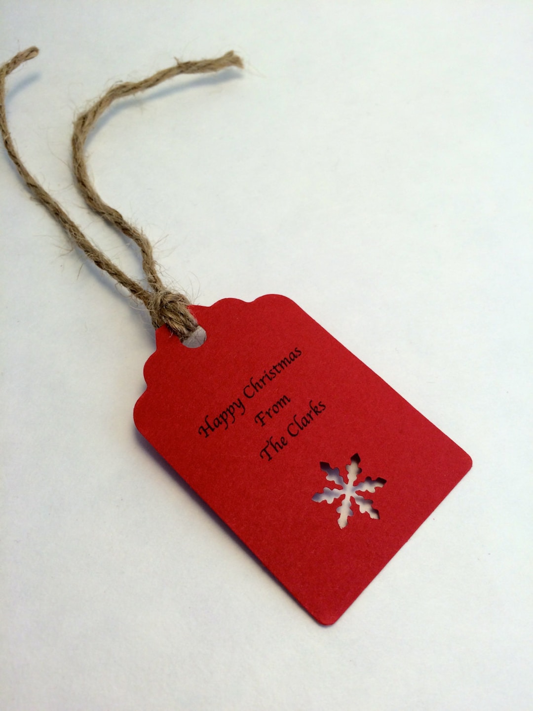 Personalized Holiday Gift Tag, Christmas Gift Tag, Hang Tag: 9 Holiday ...