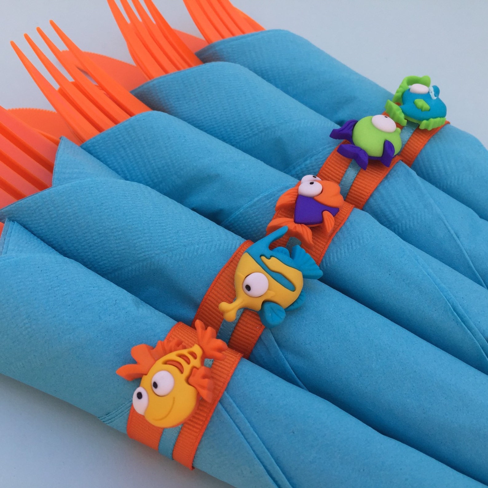 Under the Sea Flatware With Ocean Theme Napkin Ring: Under the Sea ...