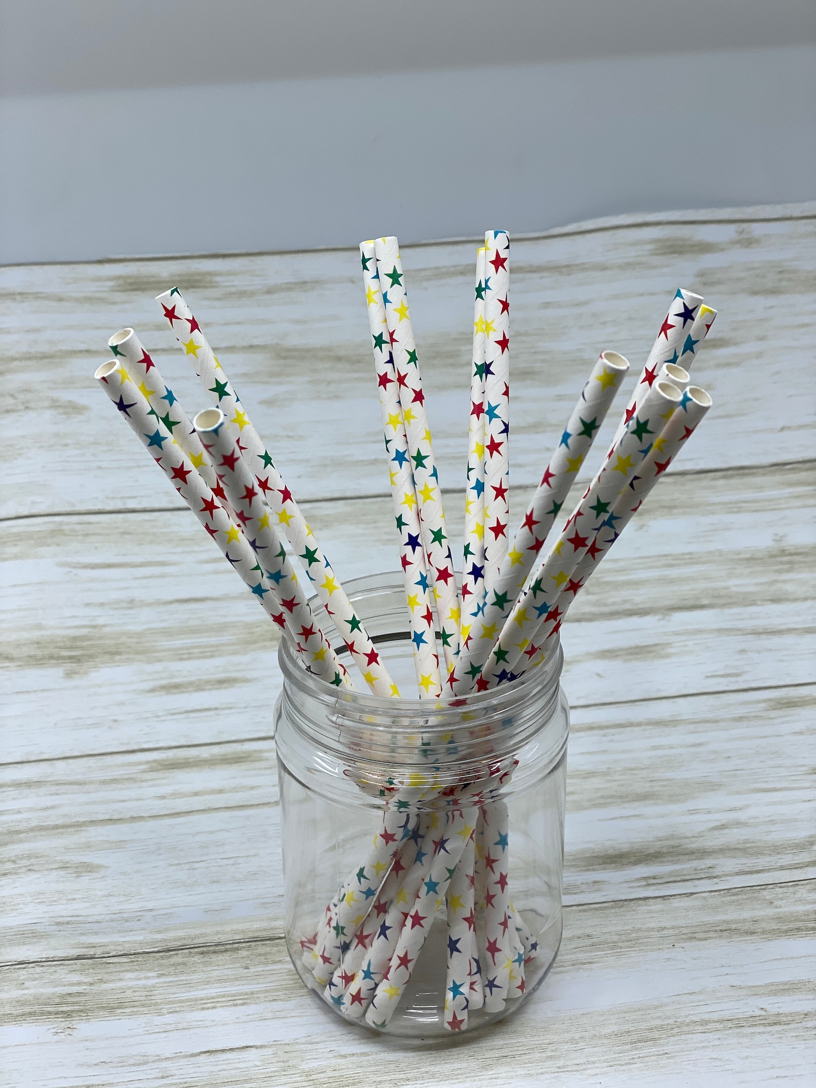 Colored Star Party Straws Star Party Straws Birthday Party - Etsy