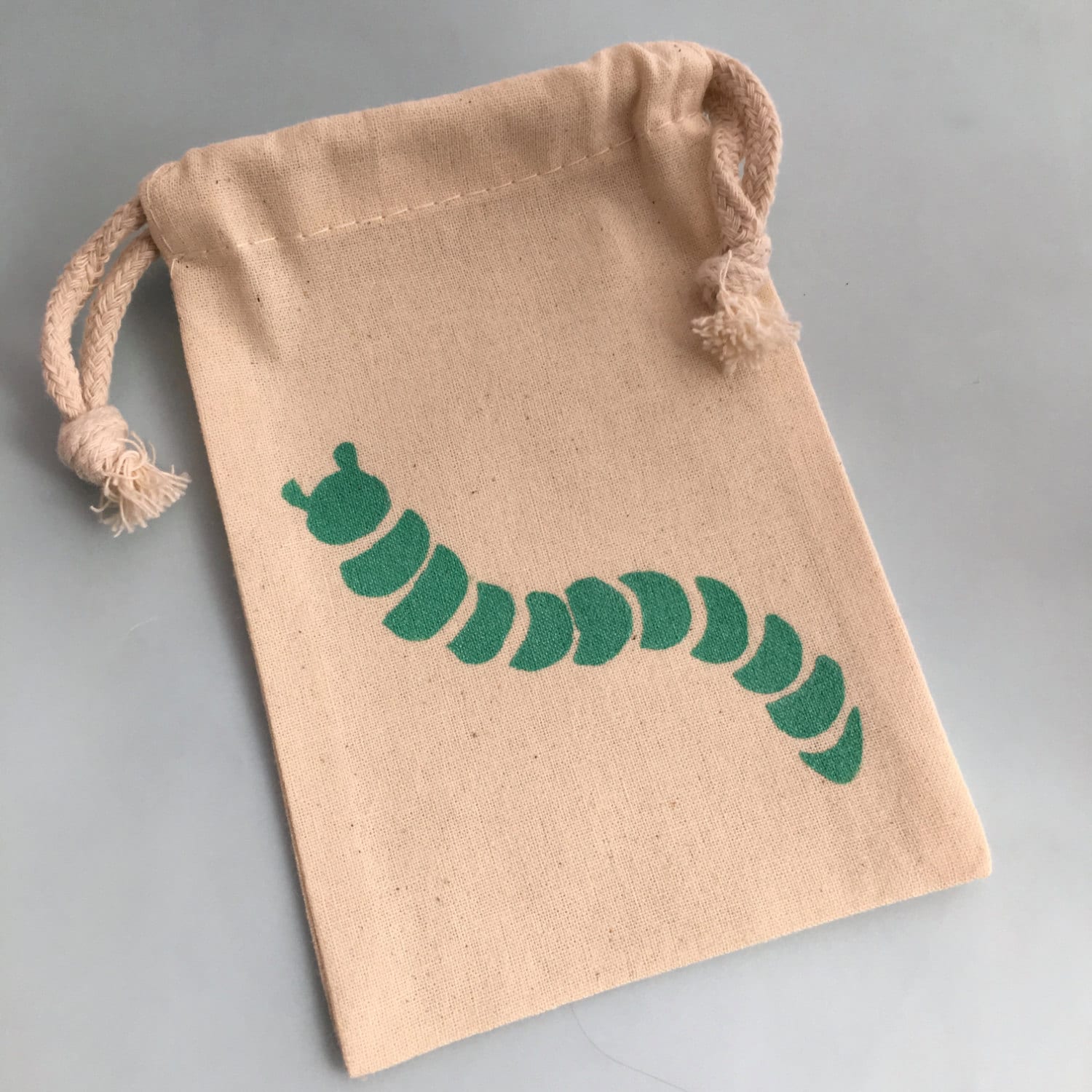 Bug Party Favor Bags: Muslin Bags With Insect Designs - Spider ...