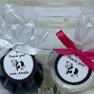 Cow Party Favor: Farm Party Favor, Playdoh and Cow Shape Cutters - Etsy