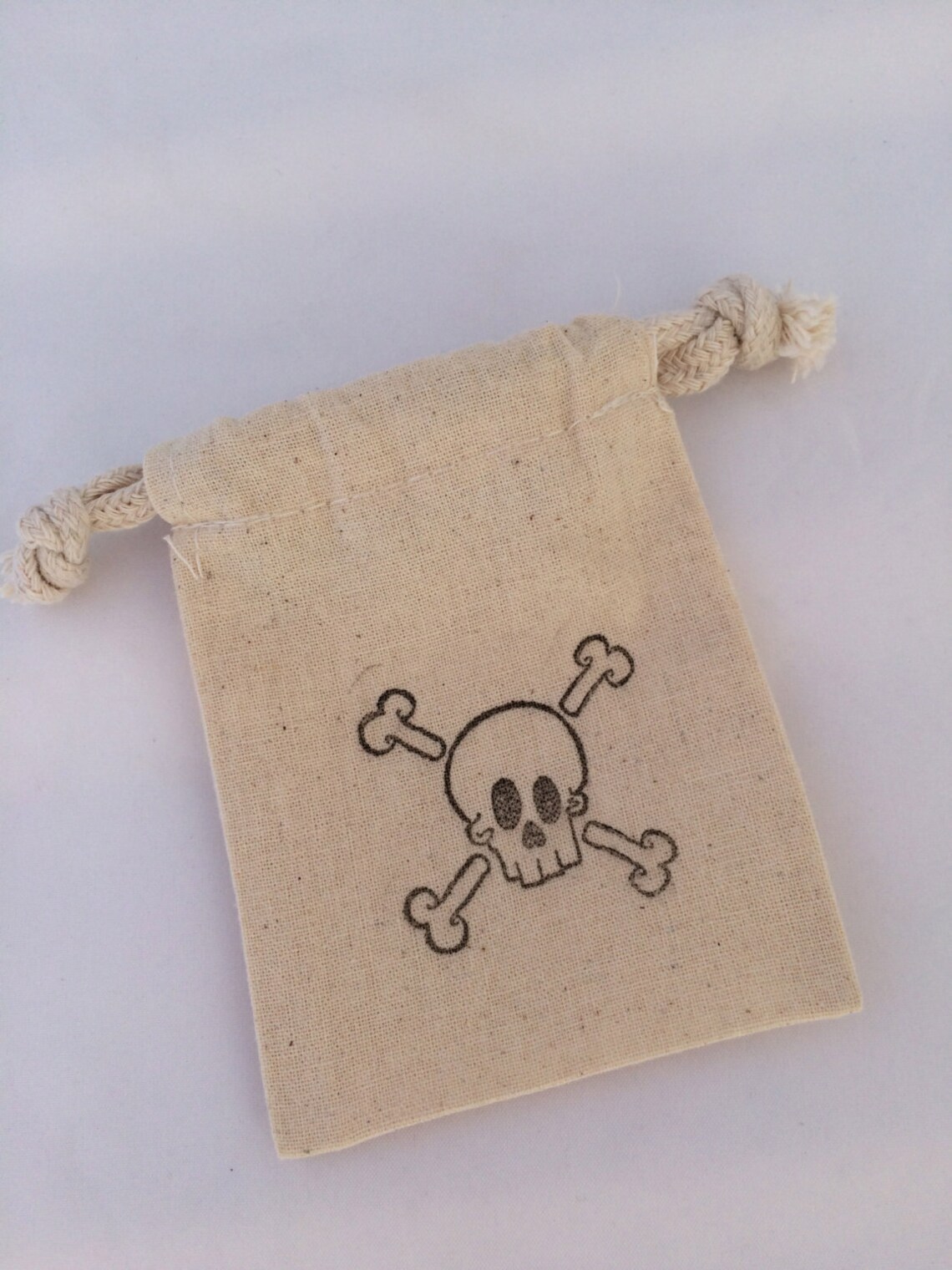 Pirate Party Favor Bags: Drawstring Pirate Party Bags, Muslin Pirate ...