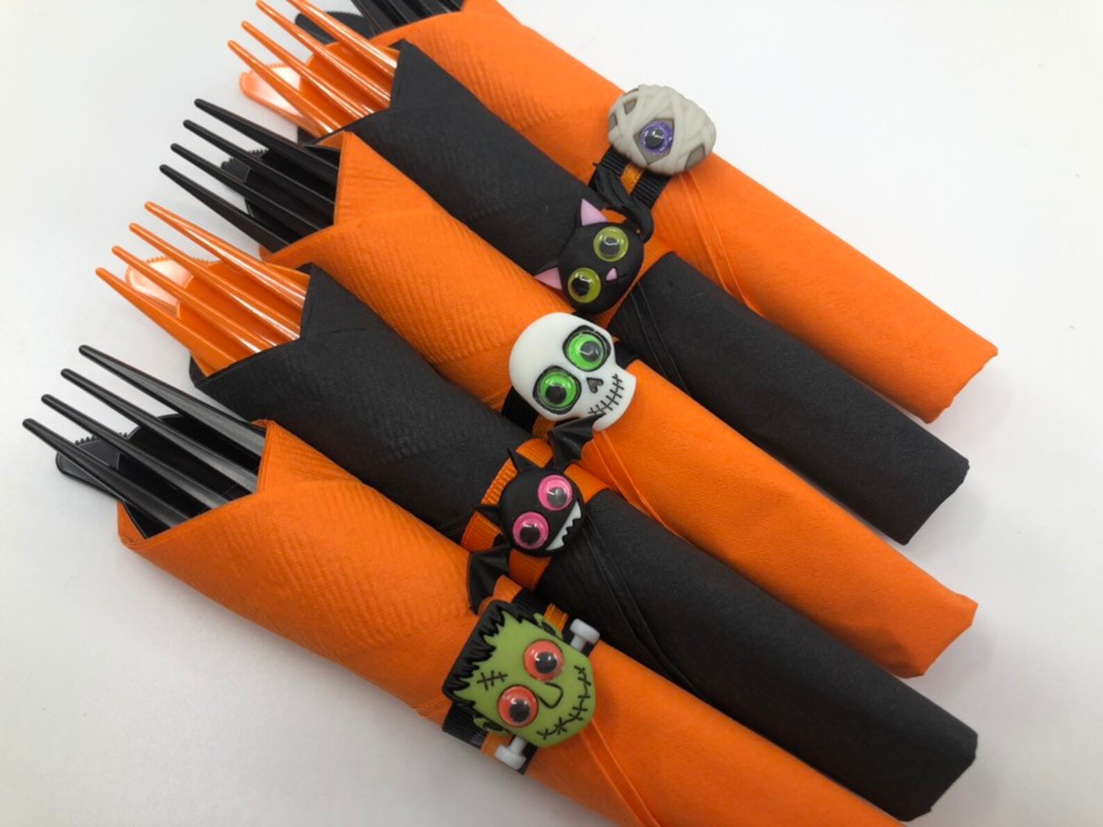 Halloween Flatware: Halloween Theme Flatware Halloween - Etsy