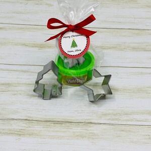 Holiday Favor: Playdoh and Christmas Tree or Star Cutter, Class ...
