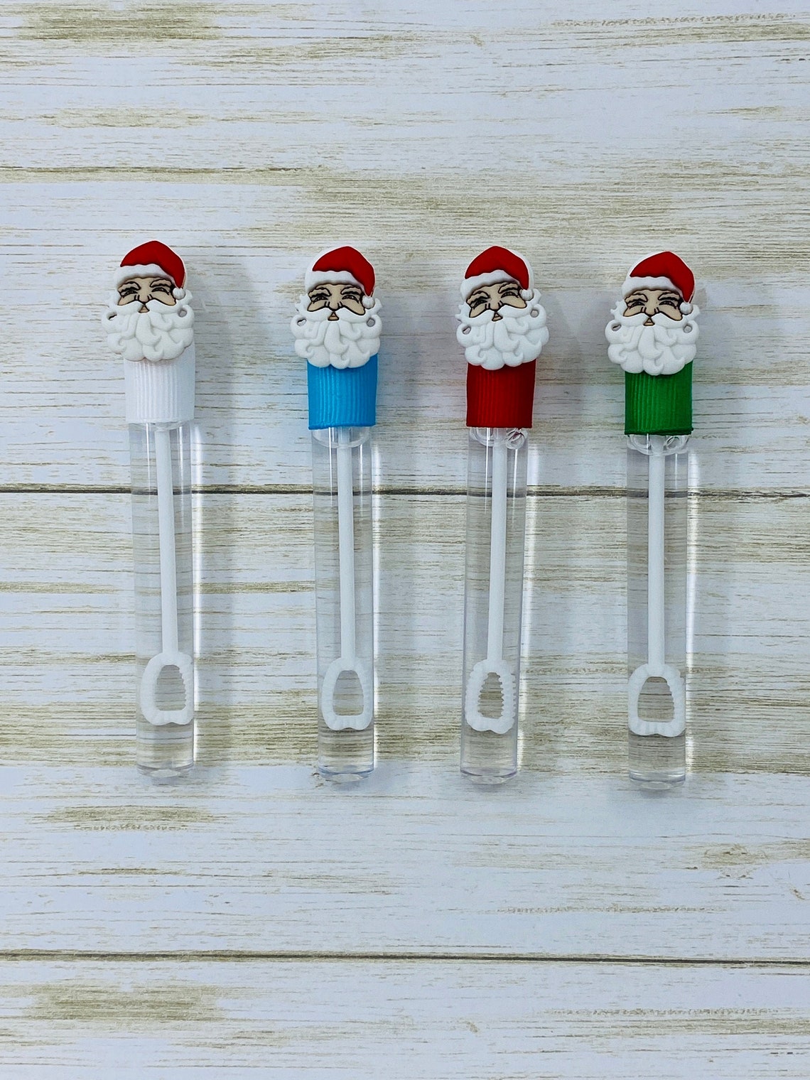 Santa Bubble Wand: Christmas Party Favors, Holiday Classroom Gift - Etsy