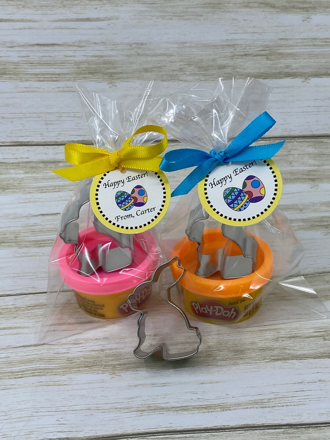 Easter Class Favor: Easter Favor, Playdoh and Bunny Cutter Favor ...